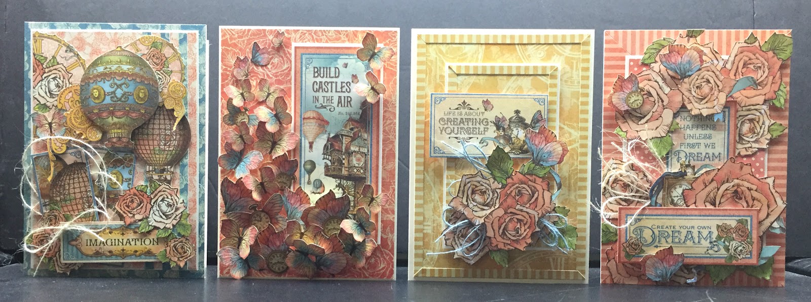 New Graphic 45 Card Class - Imagine | Aspiring to Creativity