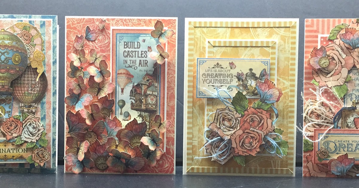 New Graphic 45 Card Class - Imagine | Aspiring to Creativity