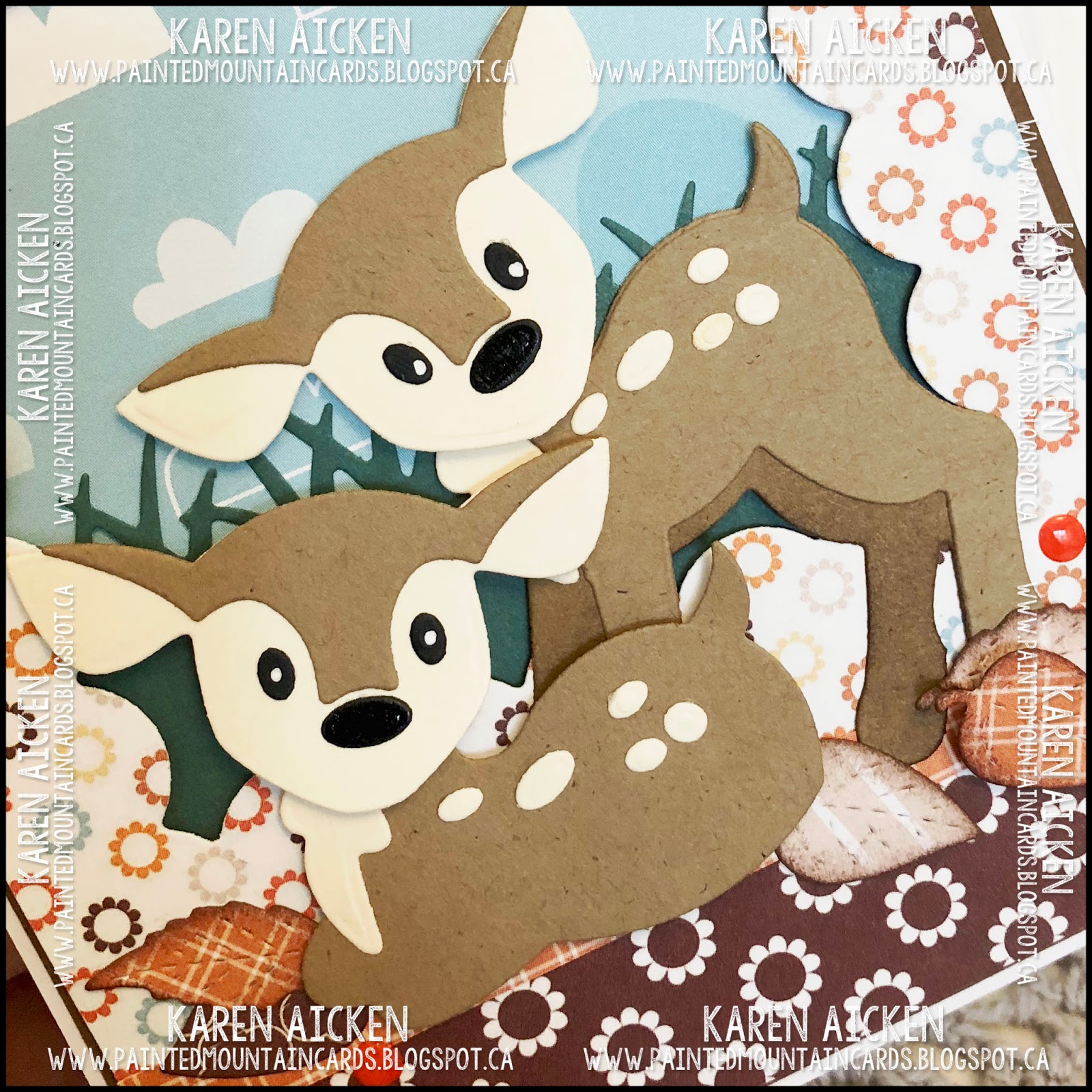 Painted Mountain Cards: Hello There Deer