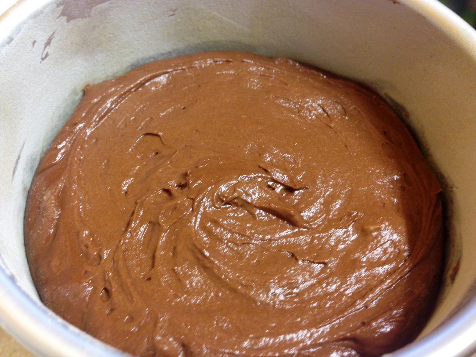 Con Sabores y Colores: "Pastel de Chocolate con nubes de Malvavisco"