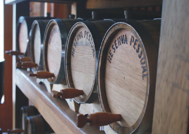 Casa Primos do Campo: Cachaças/Toneis