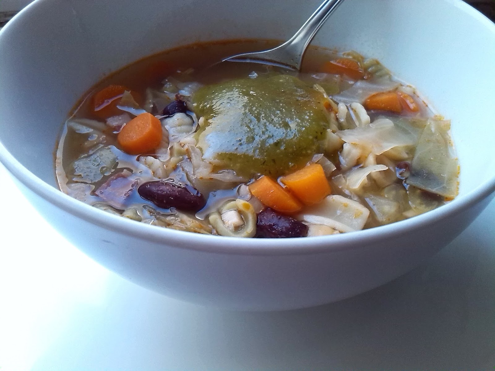 Cardamomoycilantro: MINESTRONE ALLA GENOVESE (sopa italiana de verduras)