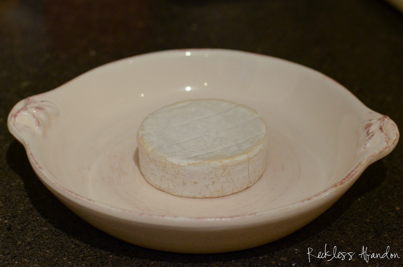 Reckless Abandon: Baked Brie with a Brown Sugar Brandy Sauce