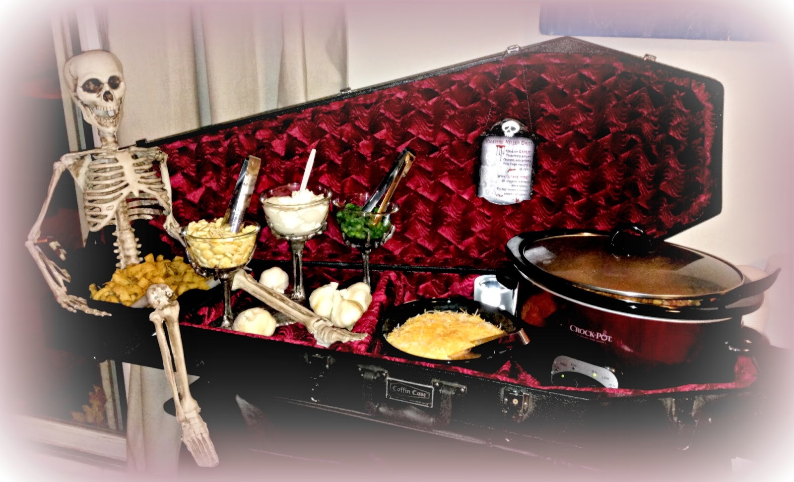 Red's Shoe Diaries: Vampire Killer Chili (and the reason vampires hiss...)