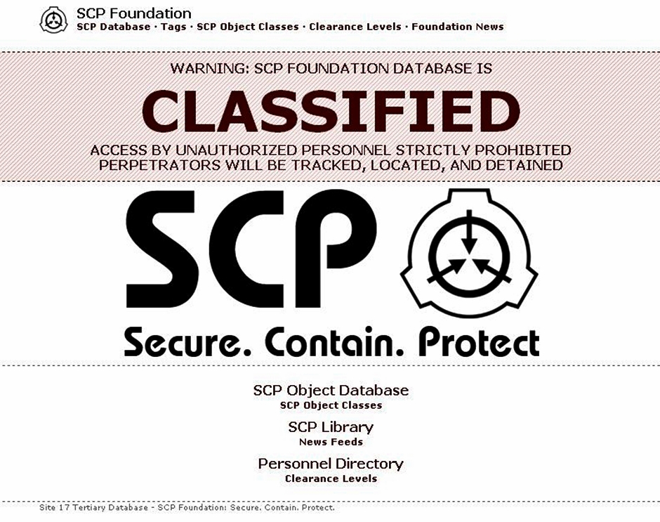 Conoce la SCP: fundación que guarda criaturas y artefactos paranormales ...