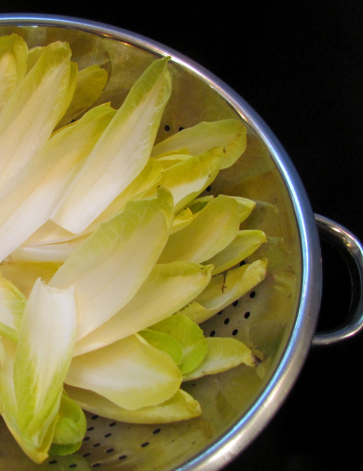 Rhubarb & Roses: Belgian Endive Appetizer