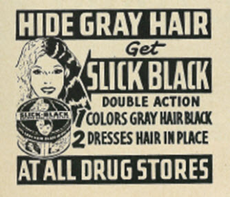 "Hate That Gray? Wash It Away!..." – These 1960s Ads For Hair Color ...