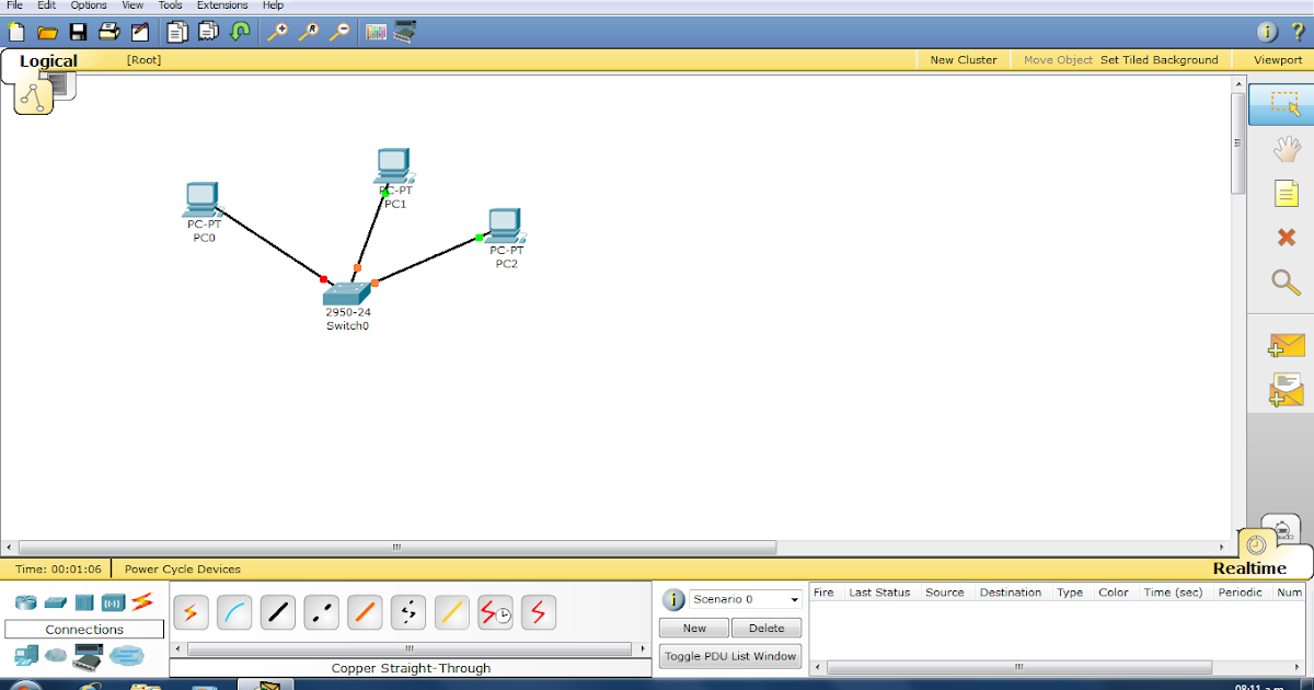Instalacion y configuracion de aplicaciones y servicios: Packet Tracer Practica 2