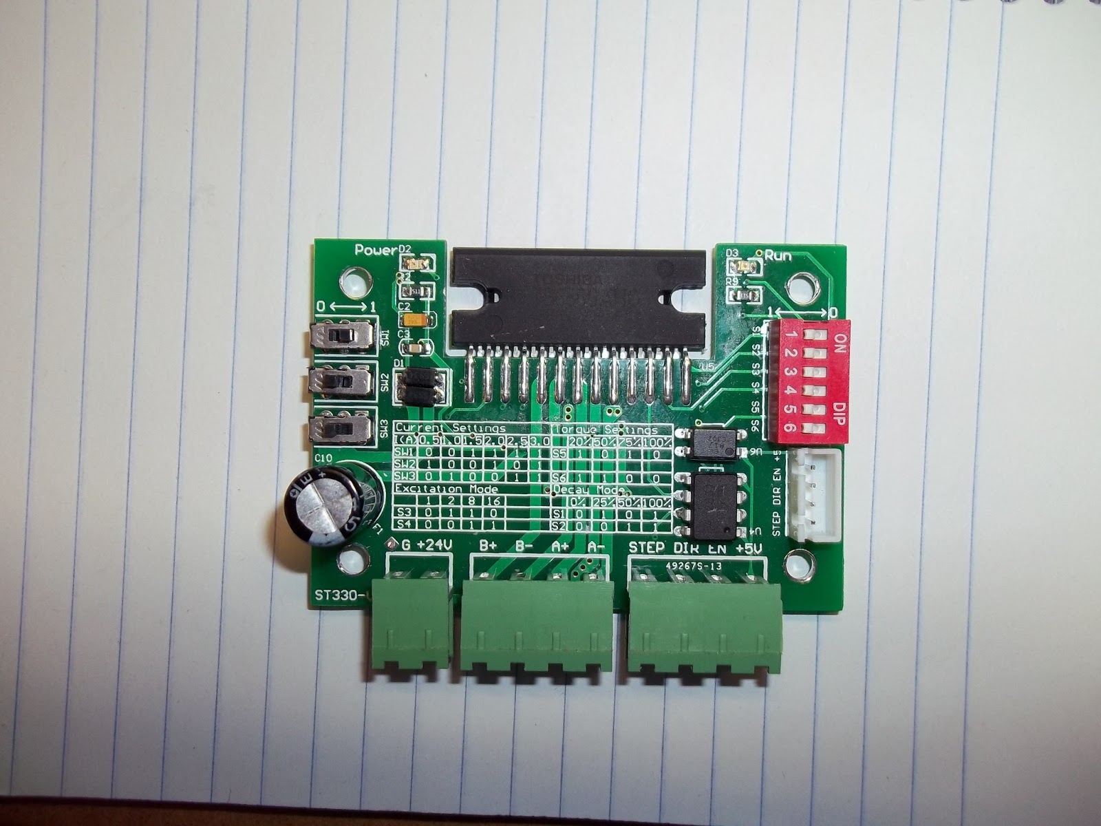 CNC Router Project of Making Awesome: SainSmart ST330 V2 TB6560 Stepper ...