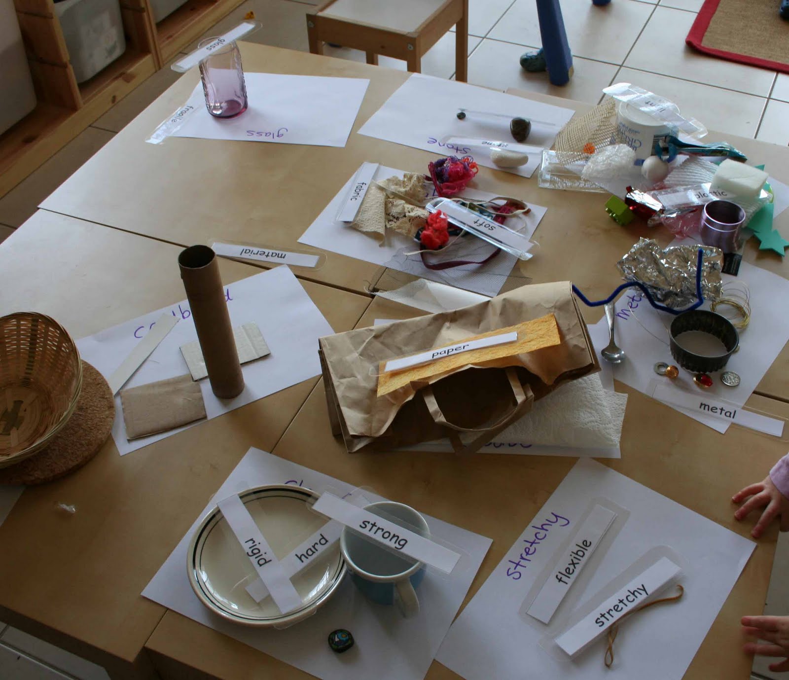 Creating and Educating: Describing And Sorting Materials