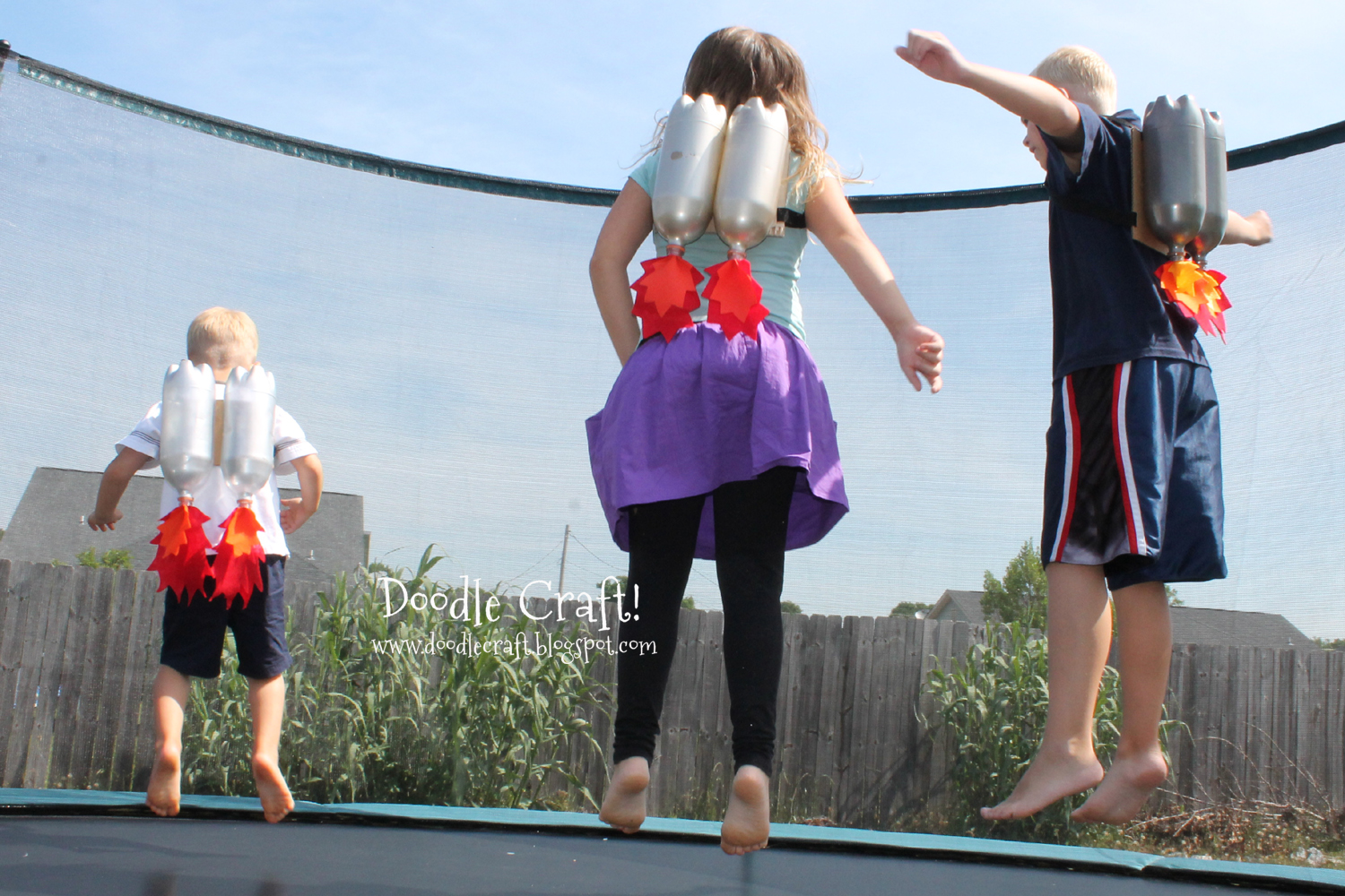 DIY Rocket Jet Packs: Family Edition!