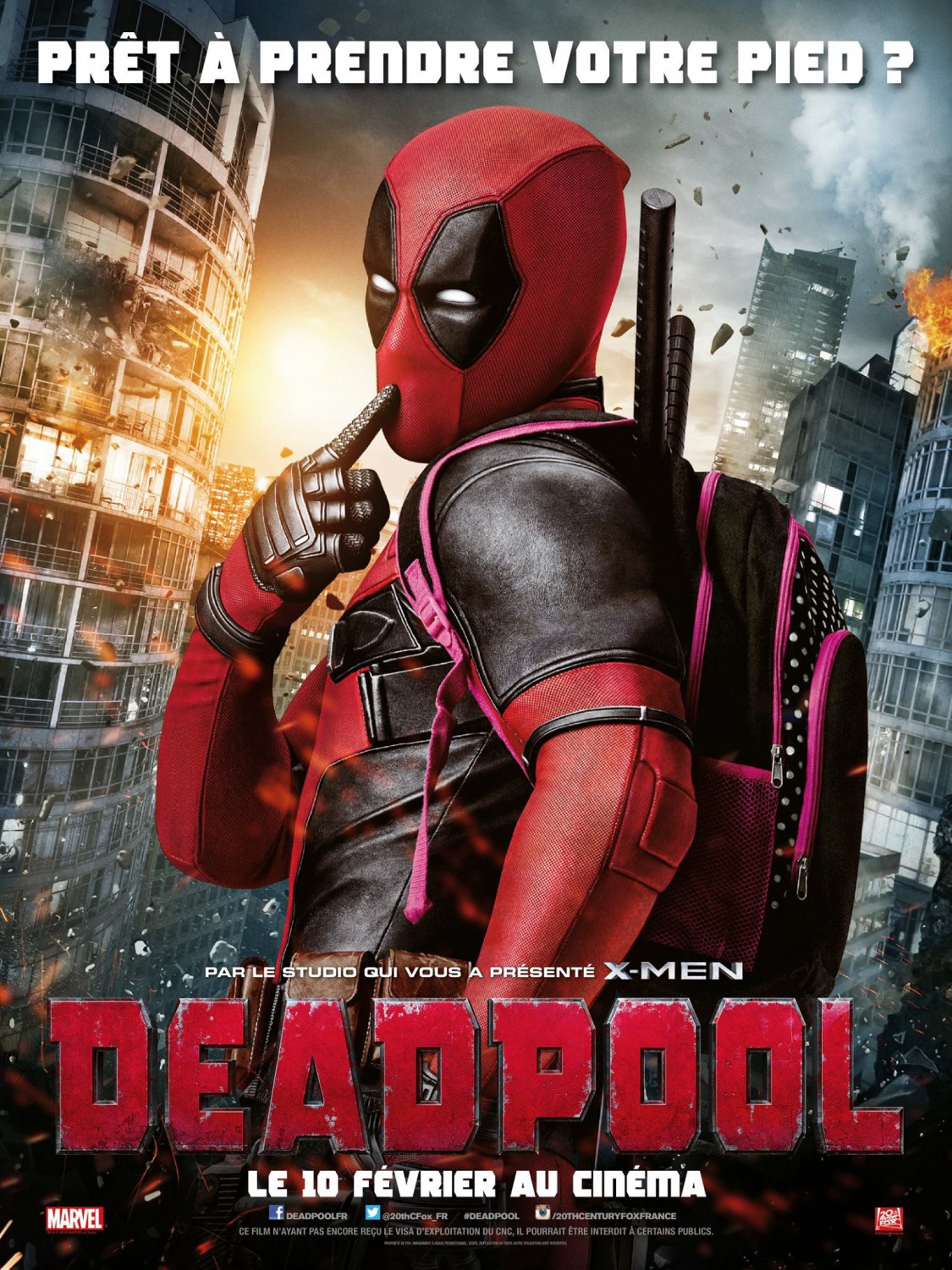 The Blot Says...: New Deadpool International Teaser Movie Posters
