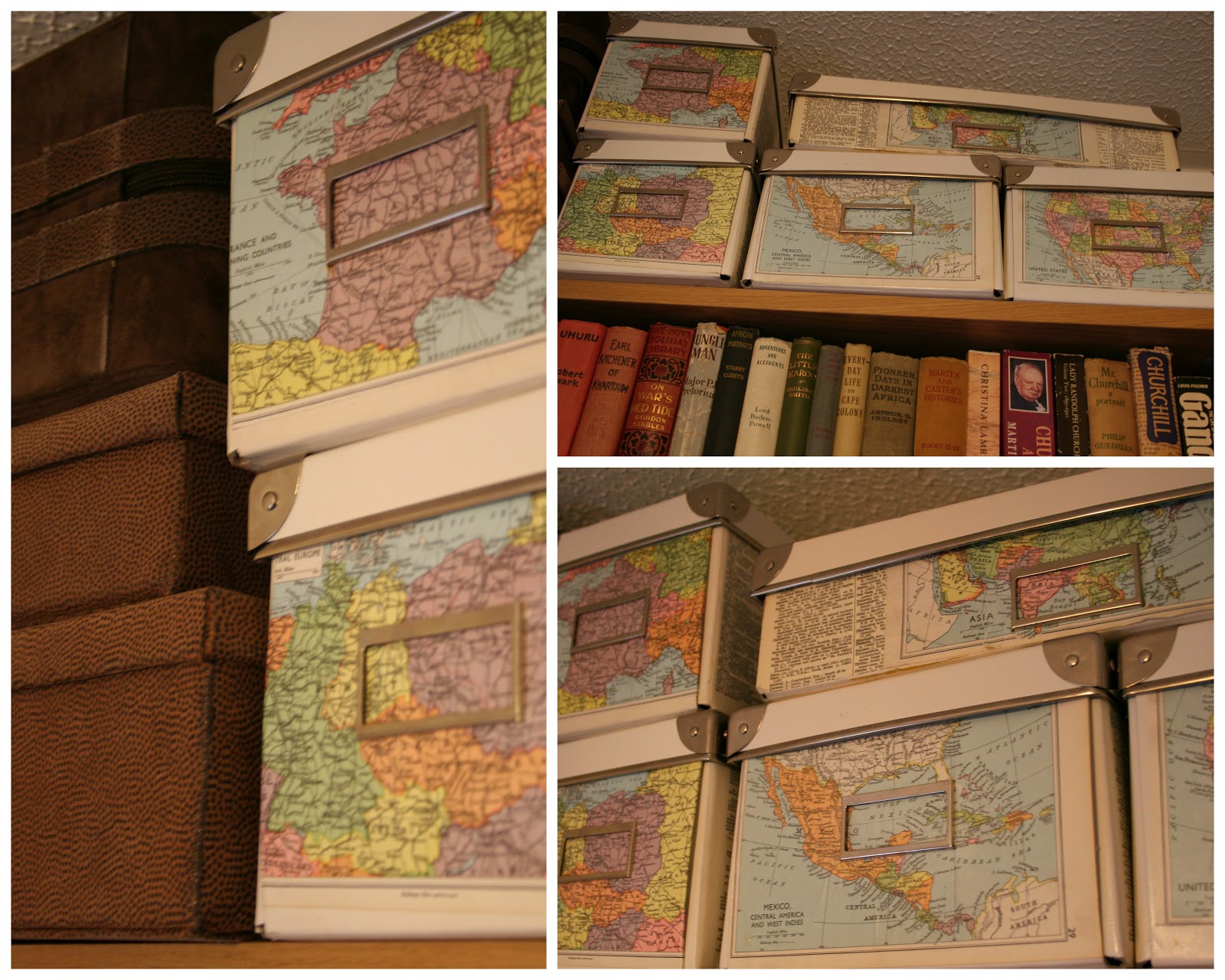 Dee at the Carlton: Decorating with maps