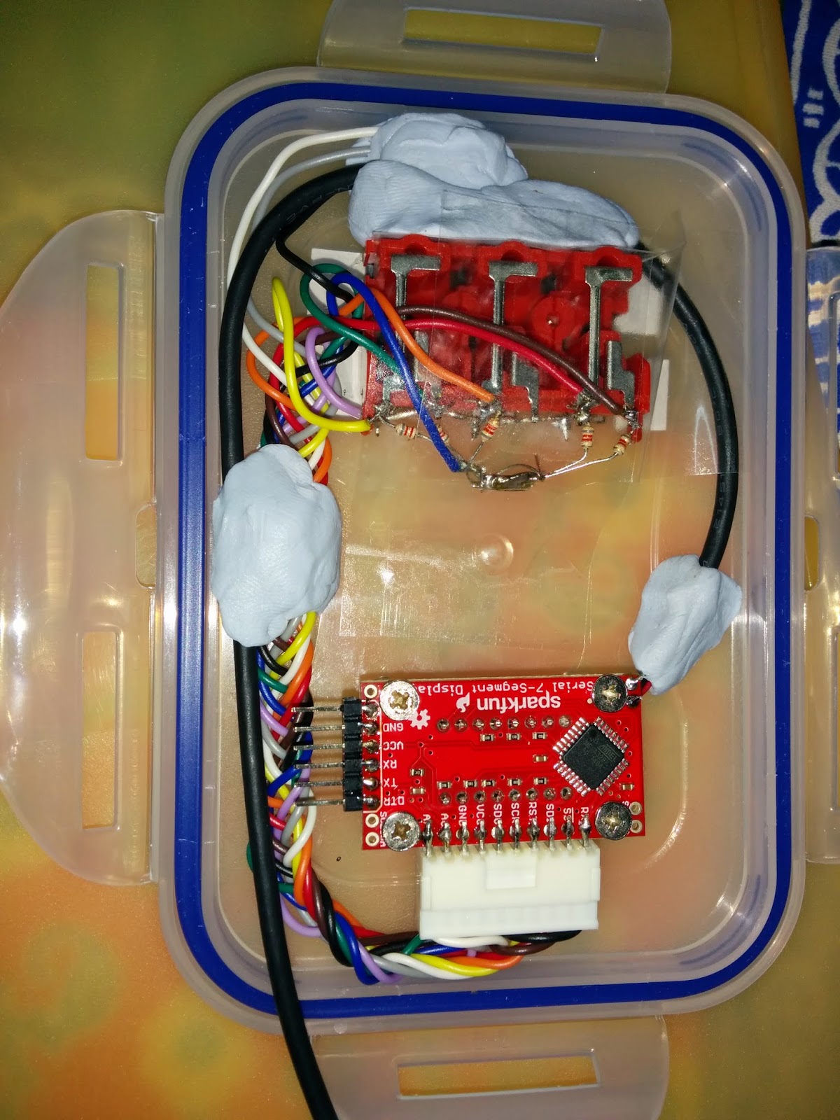 Contest Buzzer System (by re-purposing Sparkfun's Arduino based 7 ...