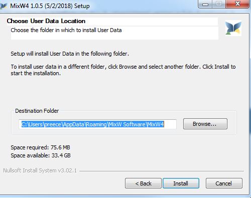 Makers eXperimenters and Operators: Installing MixW software