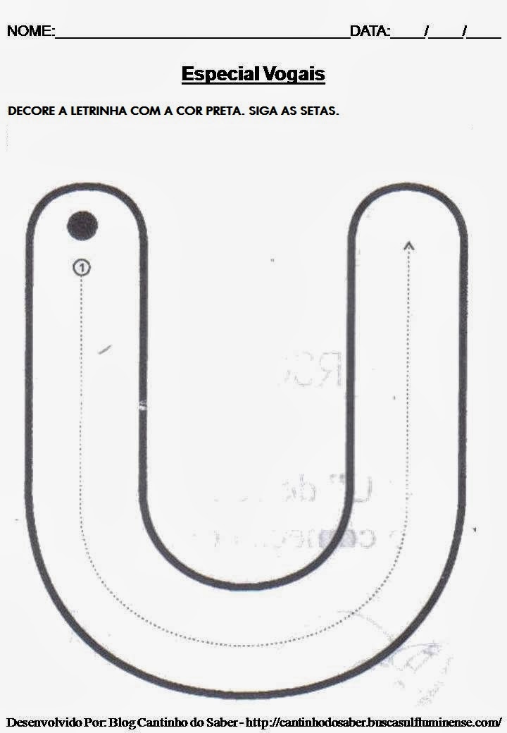 Professora Vanessa: VOGAL U E DADO DAS VOGAIS