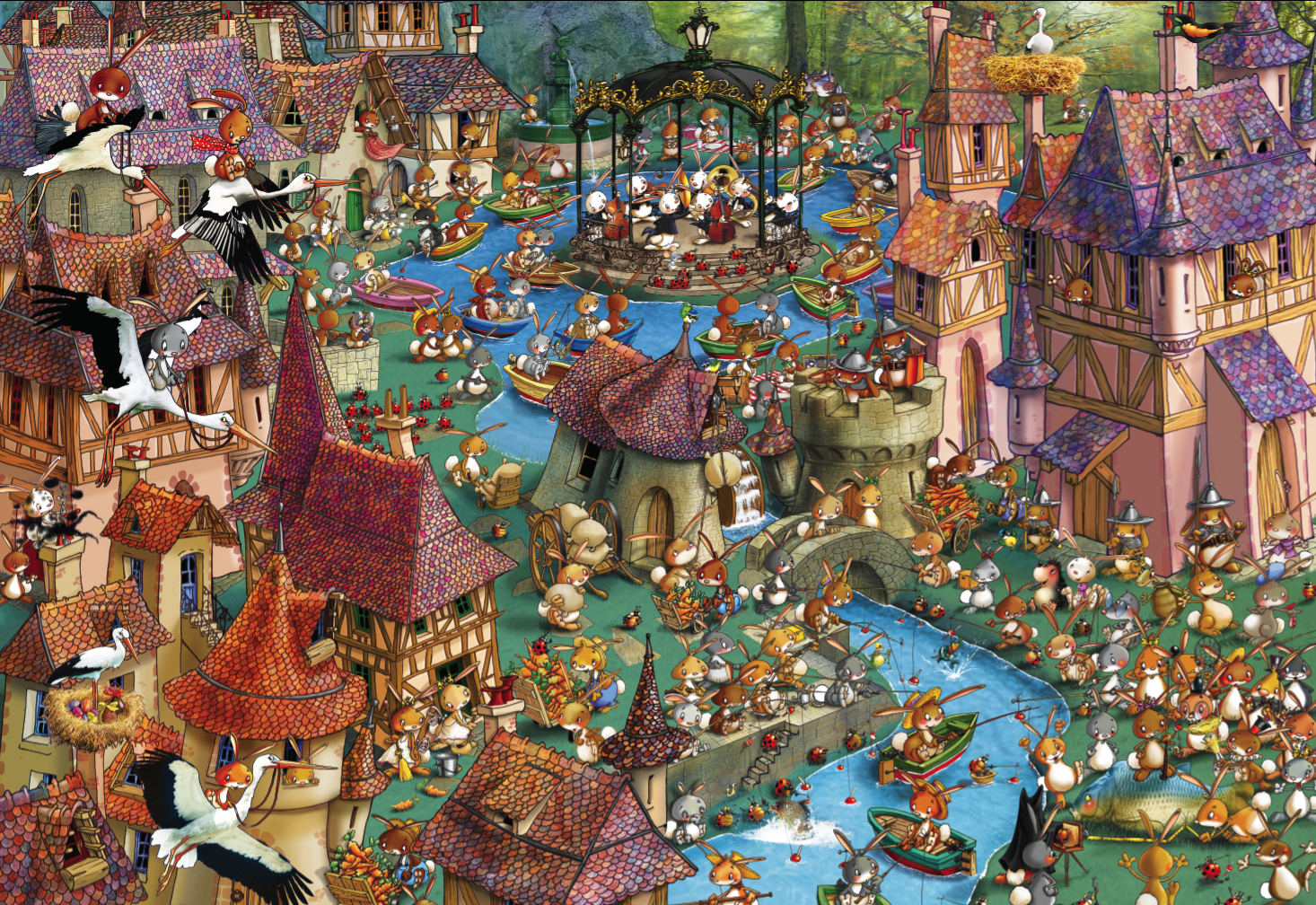 françois ruyer illustrateur: puzzles