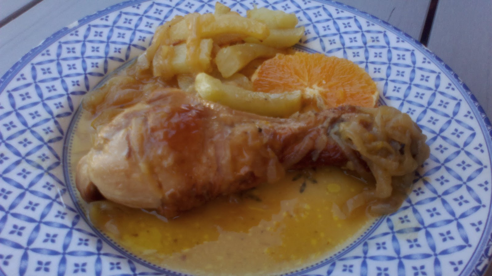 LOCAS RECETAS: POLLO A LA NARANJA