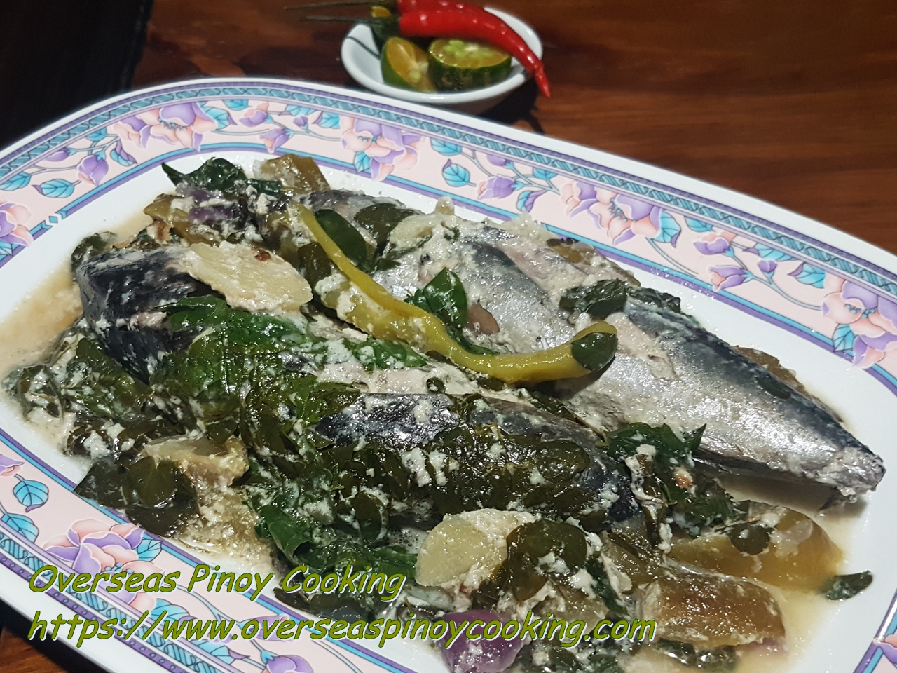 Ginataang Tulingan with Malungay