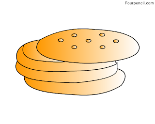FourPencil: How to draw a Cracker for kids - step by step