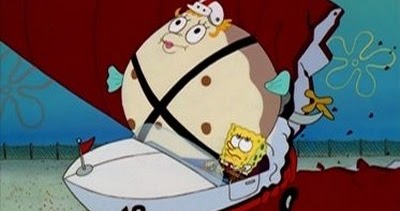 Patrick Star In Boating School