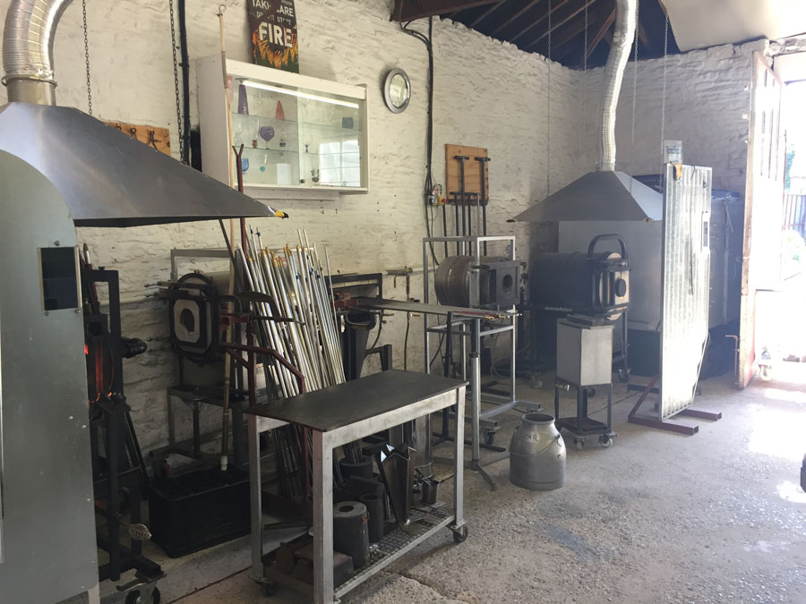 1-Day Glass Blowing Workshop at The Glass Hub in Wingfield
