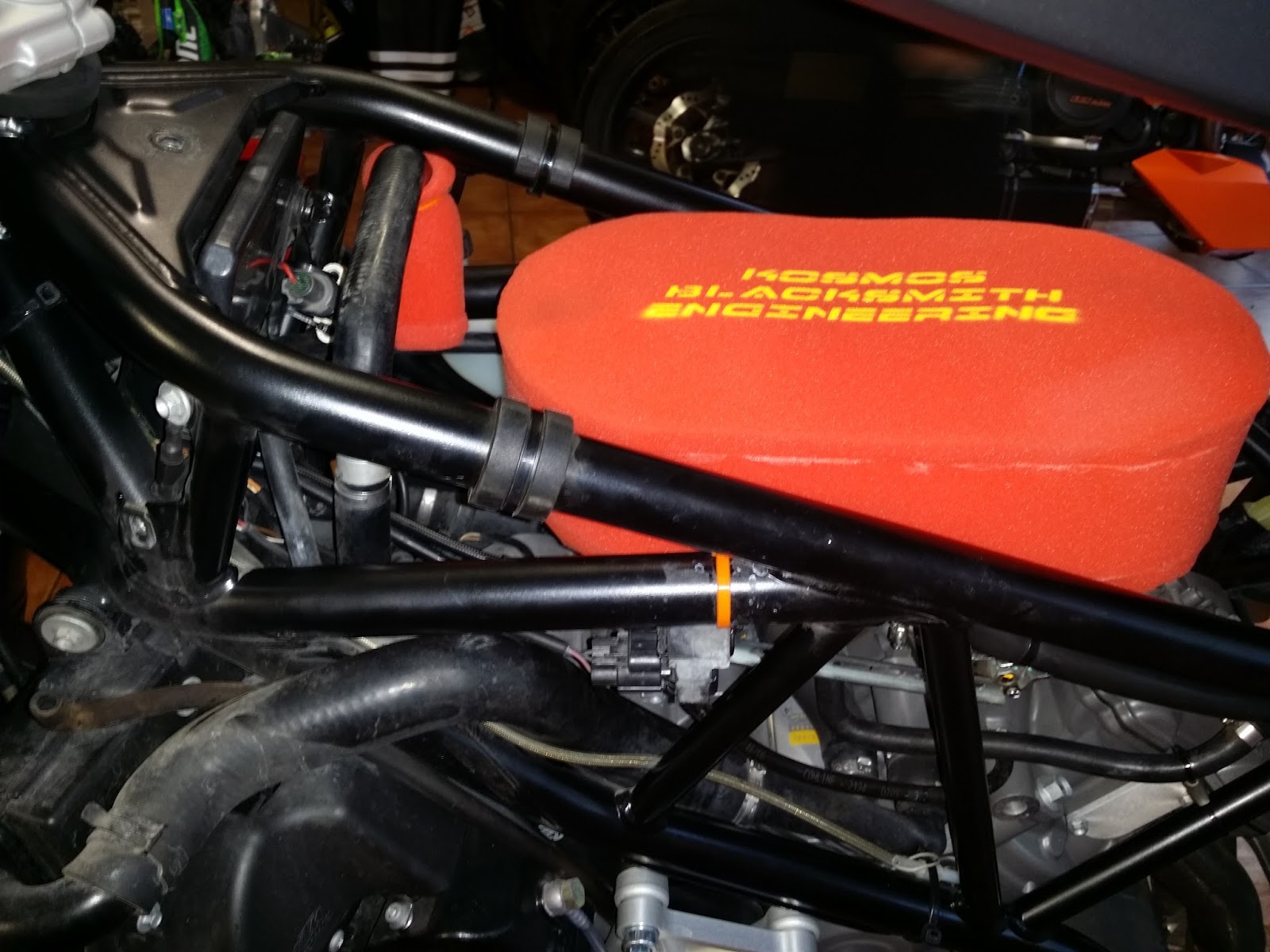 Kosmos Blacksmith Engineering: CUSTOM AIR FILTER FOR KTM ADV/SM-R 950 ...