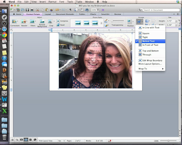 Kiwi At Heart: Tutorial: How to Create a Transparent Photo in Word