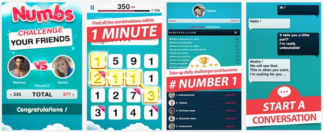 Numbs- Your Numbers Game App for iOS and Android
