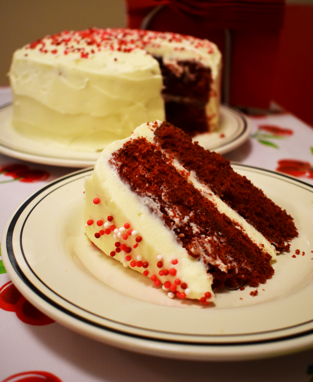 A Peek into the Pantry: Maryellen's Red Velvet Cake