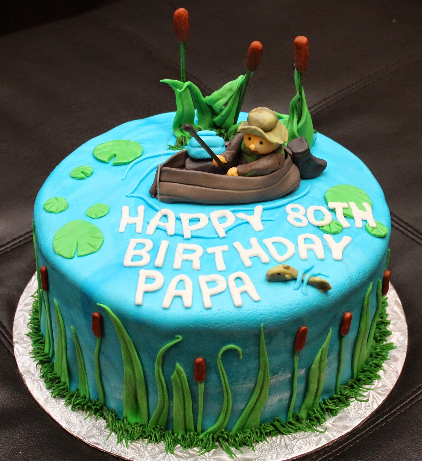 Simple Fishing Cake