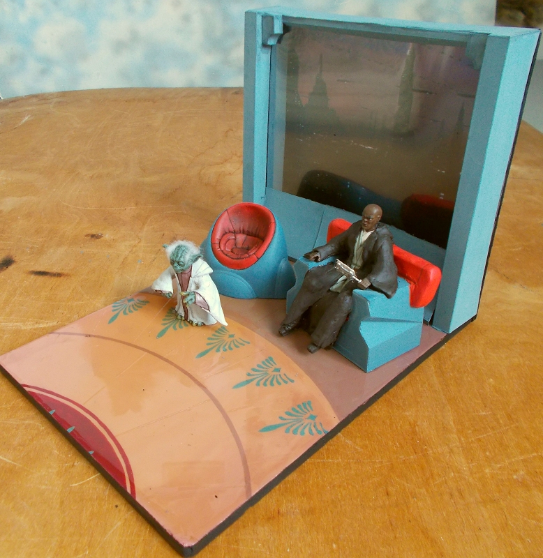 Happyscale-Modellbau: Jedi-Rat mit Meister Joda und Meister Mace Windu ...