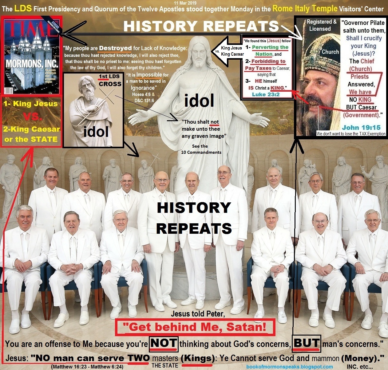 Book of Mormon Speaks from the Dust: LDS PRESIDENT NELSON ALL PAST LDS ...