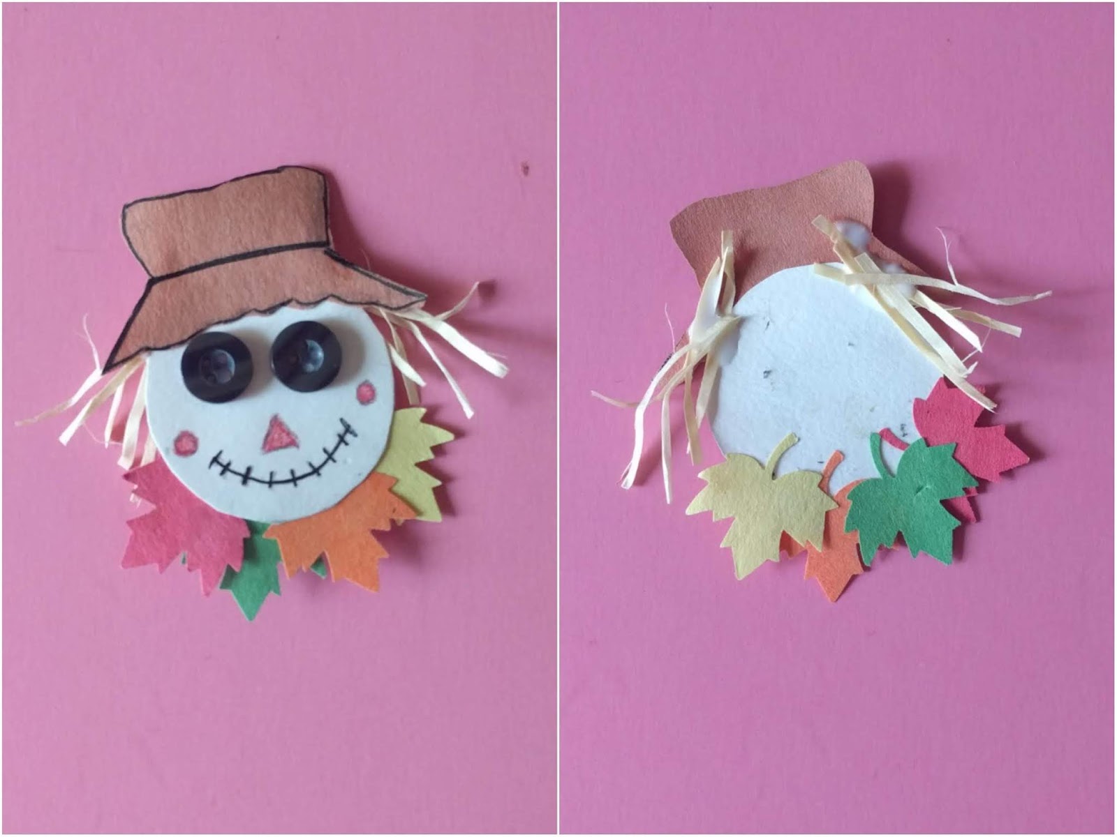 Scarecrow Fall and Halloween Craft - The Joy of Sharing