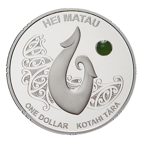 Gold Silver Currency: 2012 Māori Art - Hei Matau Silver & Gold Proof Coins