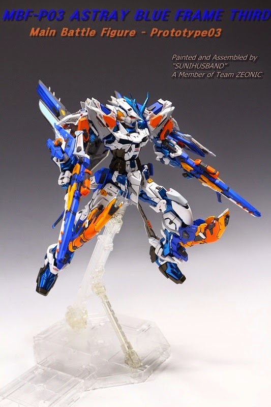 Custom Build: 1/100 Gundam Astray Blue Frame Third "Conversion"