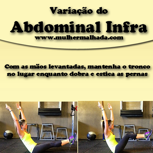 Dica de Exercício: Variação do Abdominal Infra | Fórmula 47 - Um Método ...