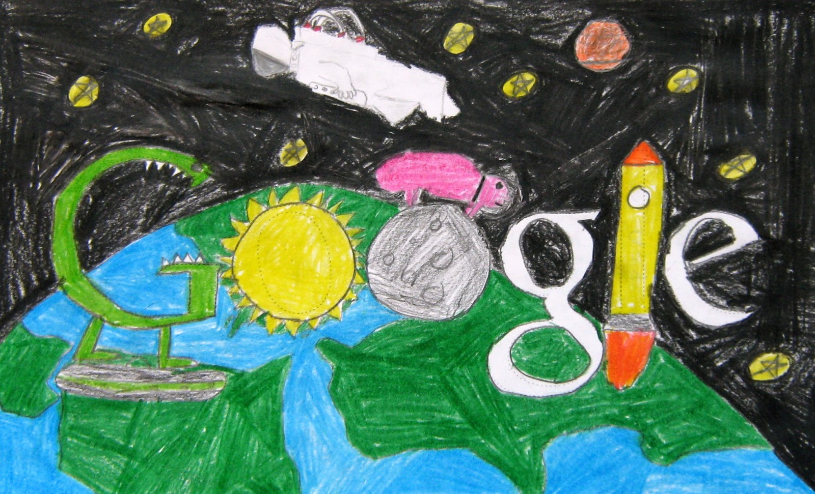 Art in the Middle...school: Doodle-ing for Google