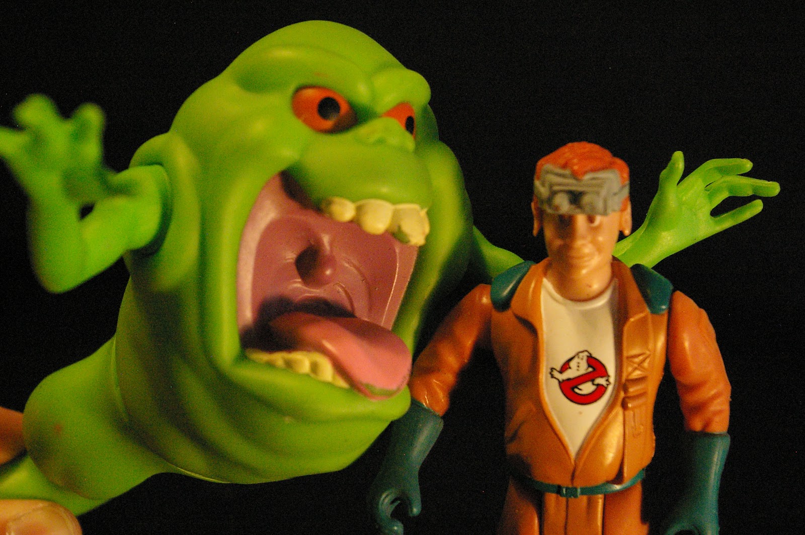 Action Figure Adventures: Slimer (Green Ghost) - Kenner Ghostbusters