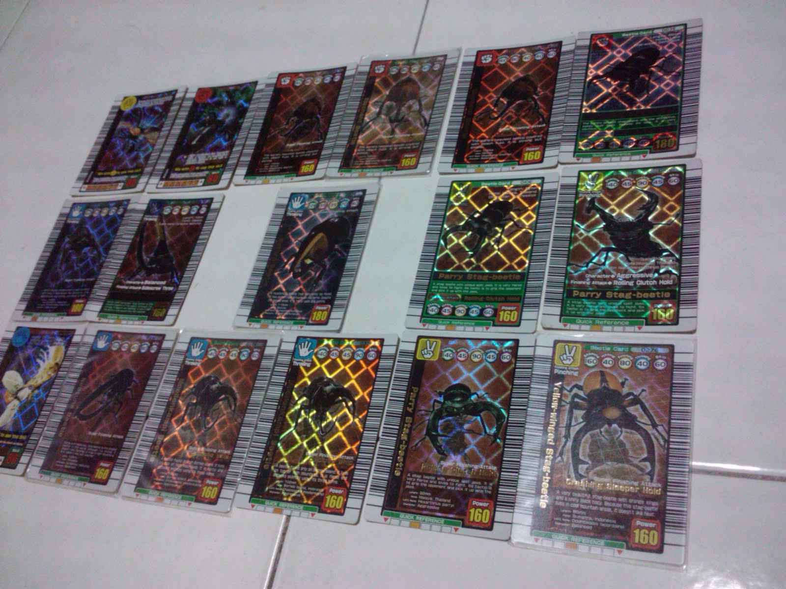 Trade Binder: Mushiking Beetle Card