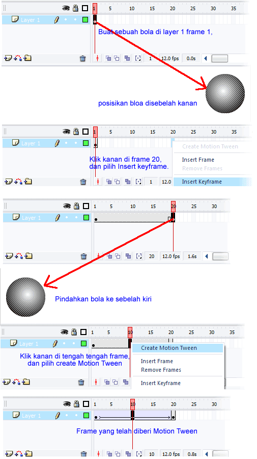 Sahabat AKMI: Jenis-jenis animasi yang ada di flash