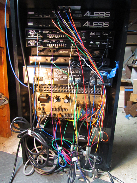Custom Wiring Recording Studio Equipment Rack Crawls Backward (When ...