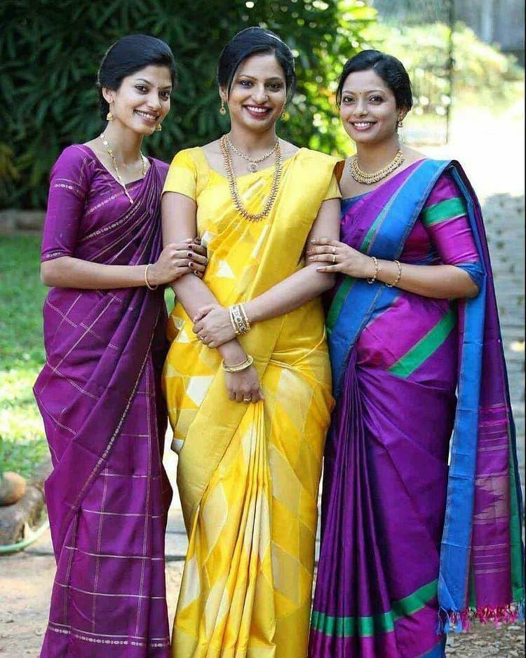 Deshi College Girls In Saree (Ruff)