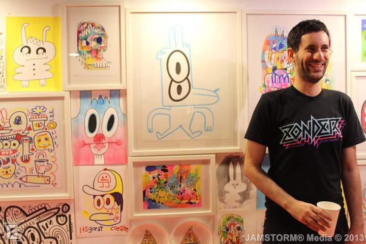 GeekMatic!: Vinyl on Vinyl + Jon Burgerman!