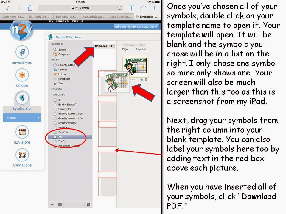 The Bender Bunch: SymbolStix Tutorial & Great Finds Sunday Linky
