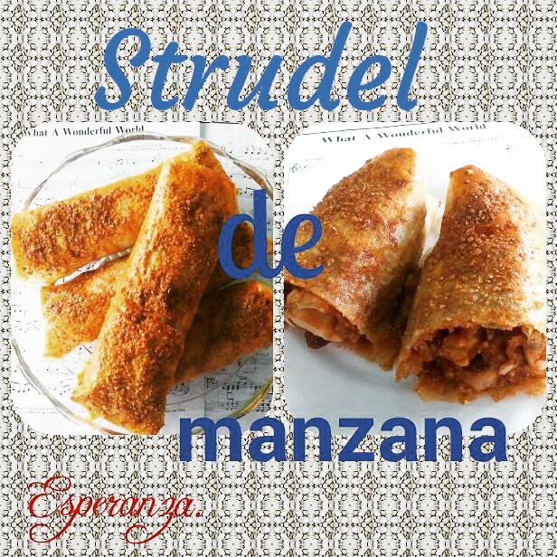 CACHIN D´ESPERANZA: Strudel de Manzana