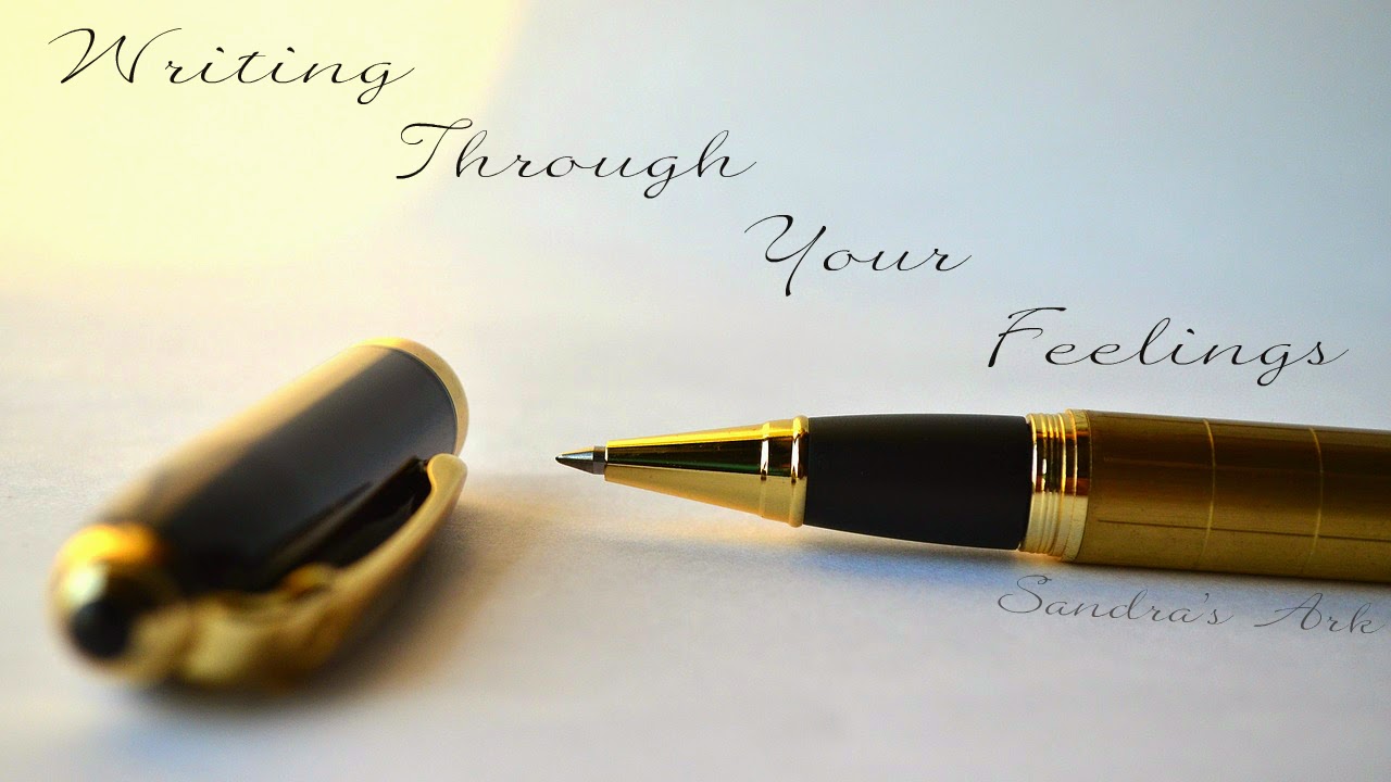 Sandra's Ark: Writing Through Your Feelings - A Dose of Encouragement