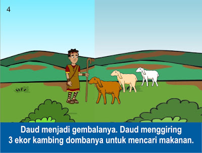 Komik Alkitab Anak: Daud Memuji Tuhan