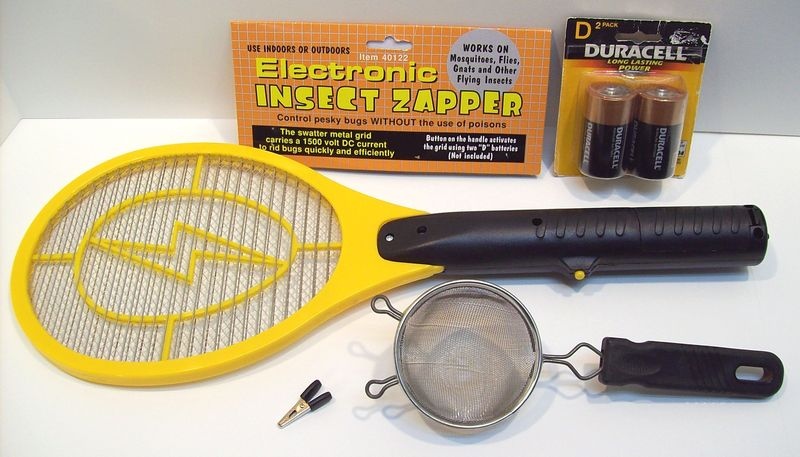 Nerd Club Static Grass Applicator From A Bug Zapper