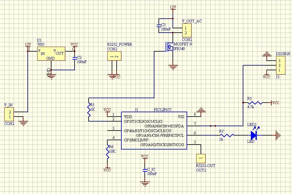 Beginner with Microchip: Fan controller with PWM and PIC12F675